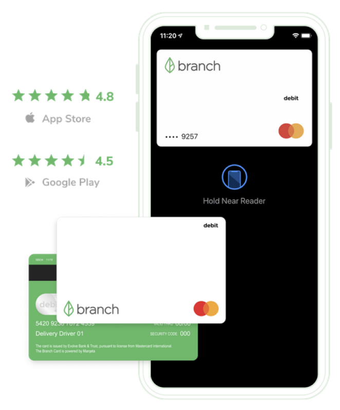 Branch + SuperSalon: Instant Tips + Wages